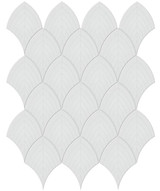 Anatolia Soho Tile Scallop 4501-0513-0 GLOSSY Vintage Grey