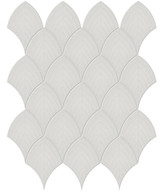 Anatolia Soho Tile Scallop 4501-0513-0 GLOSSY Vintage Grey