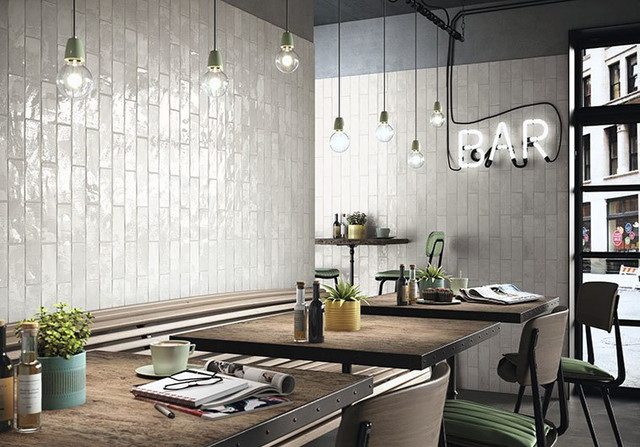 Rain Drops 3 x 12 colorful ceramic tile RD261 Ocean Mist