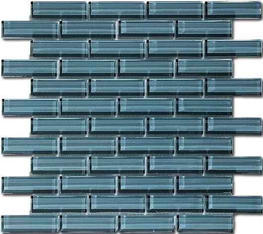 Crystile Series 1 x 3 Eclipse Glass Mosaic C06-2