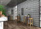 Retro Nueve Zero Gravity 9218 Encaustic look porcelain