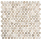 Urban Jungle Thunderburst UJ-663 metal mosaic tile