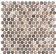 Urban Jungle Thunderburst UJ-663 metal mosaic tile