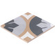 Dhar Bloom Green 9x9 Porcelain Tile | Spanish Wall & Floor Tile