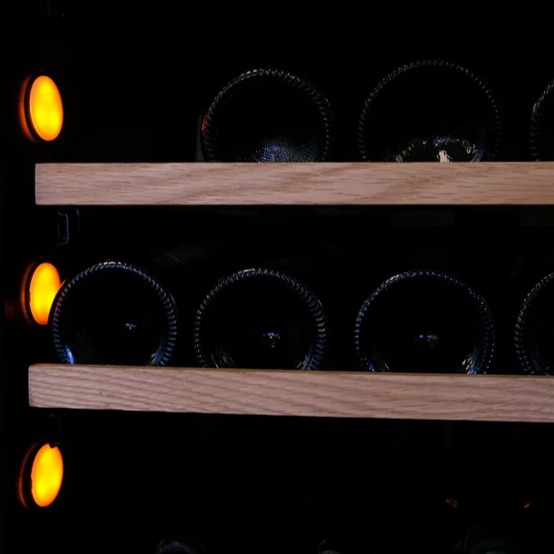 Pevino Wine Coolers | Integrated Dual Cooling Zones | 42 Bottles