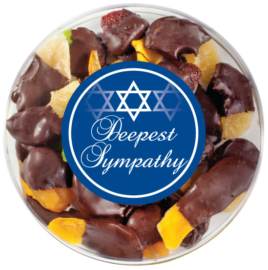 Sympathy/Shiva Chocolate Dipped Dried Fruit