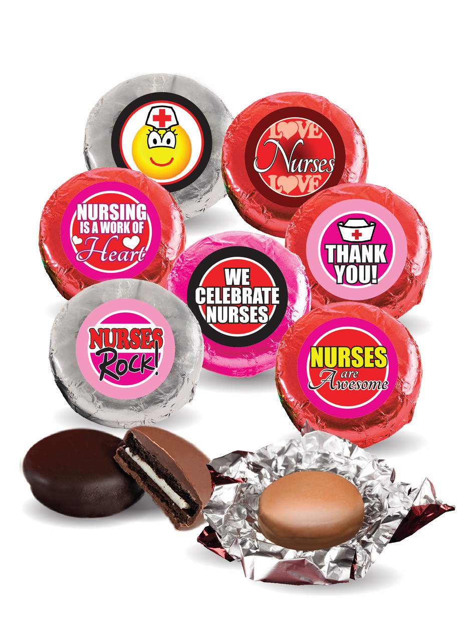 Nurse Appreciation Chocolate Oreo 2pc Box - Barbaras Cookie Pies