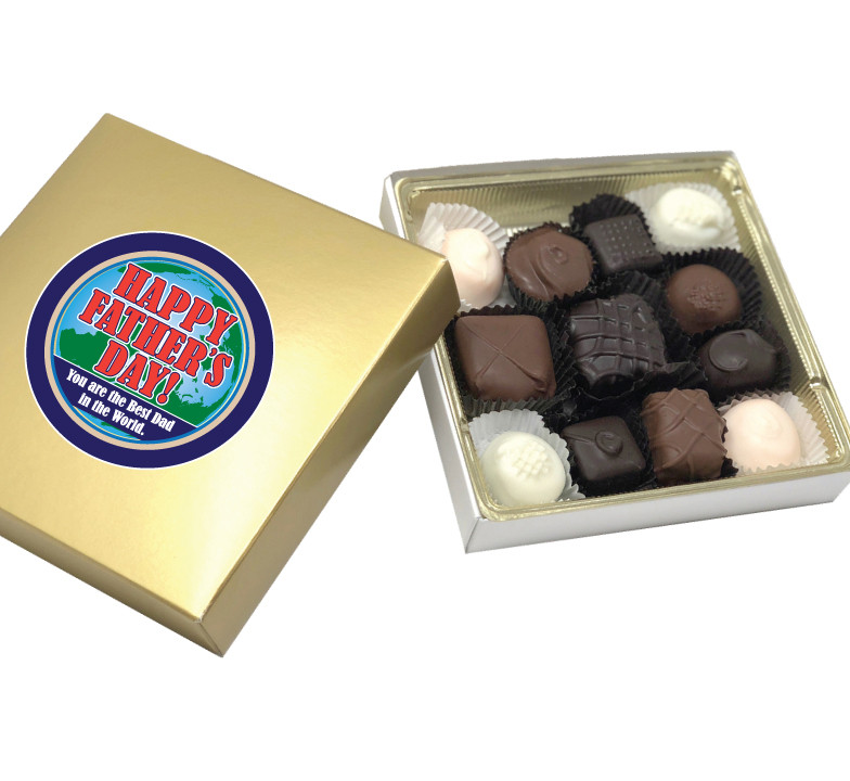 Father's Day Gourmet Chocolate Candy Box