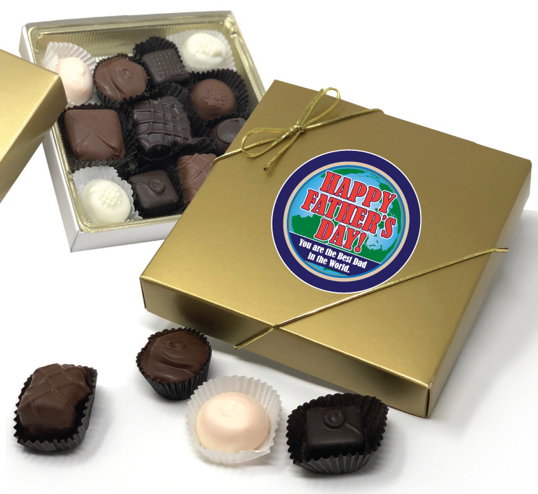Father's Day Gourmet Chocolate Candy Box