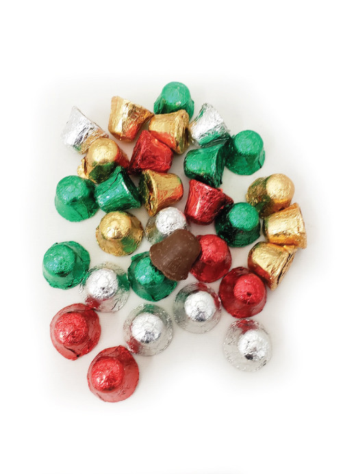Christmas Jingle Bell Solid Milk Chocolate