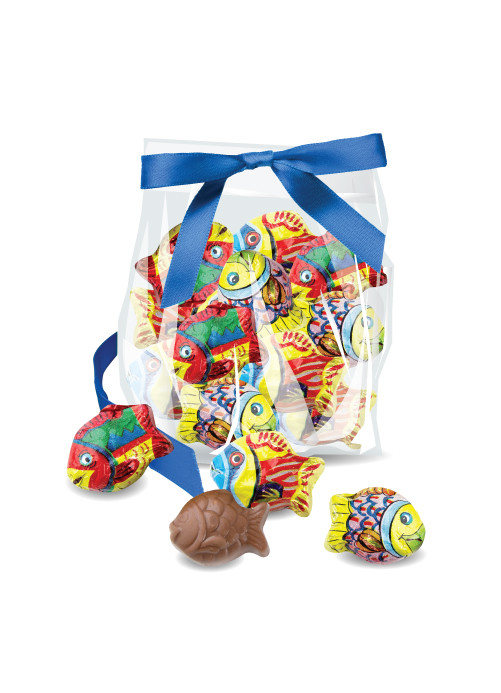 Solid Milk Chocolate Fish Candy