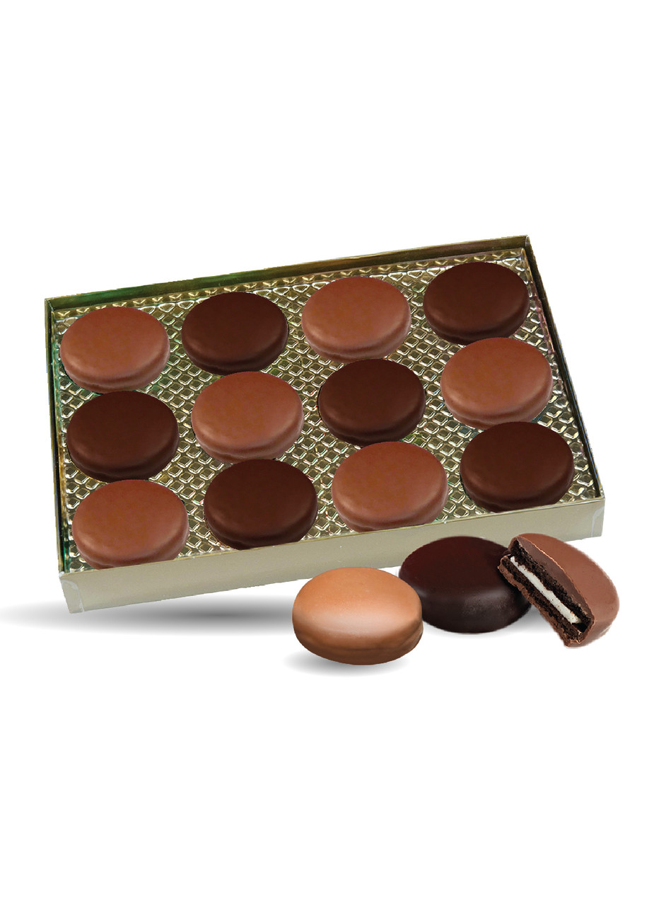 Chocolate Oreo 12 pc box - Barbaras Cookie Pies