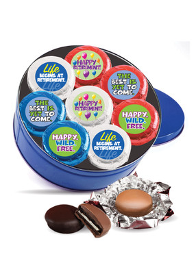 Retirement Chocolate Oreo 16pc Tin