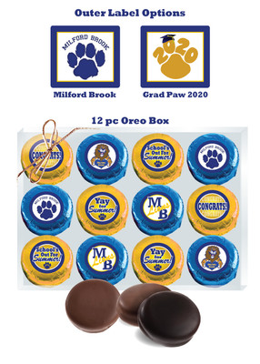 Milford Brook Chocolate Oreo 12pc Box