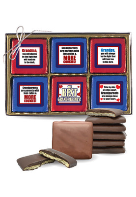 Grandparents 12pc Chocolate Graham Box