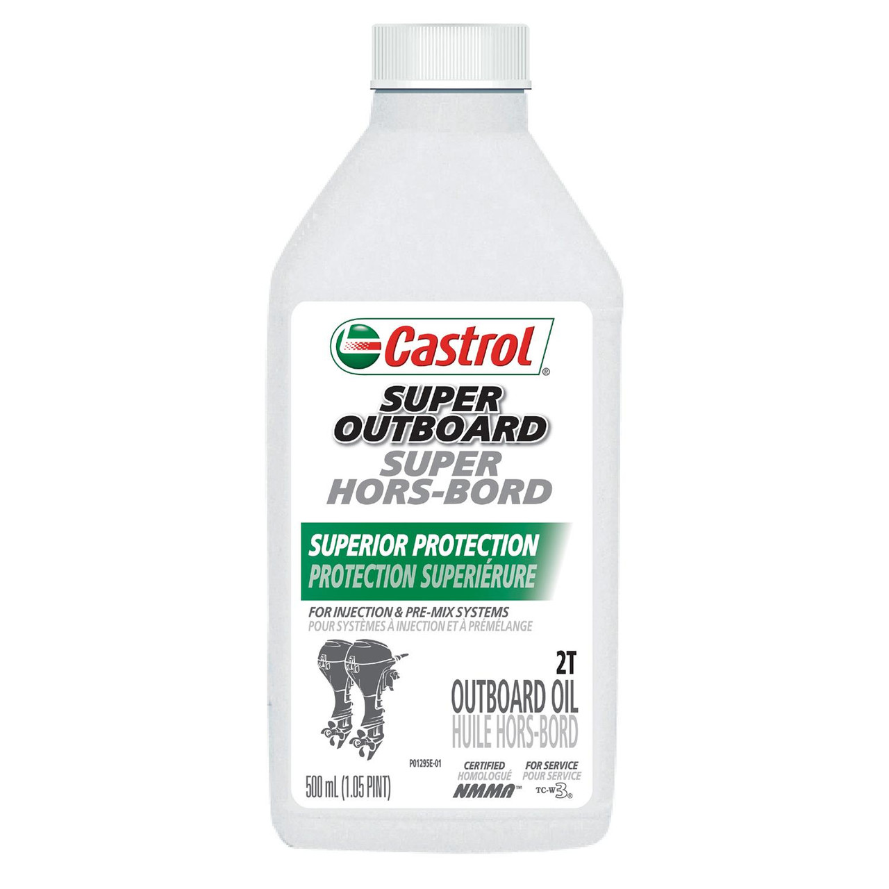 Castrol Super Outboard 2 Stroke Conventional Engine Oil - 50
