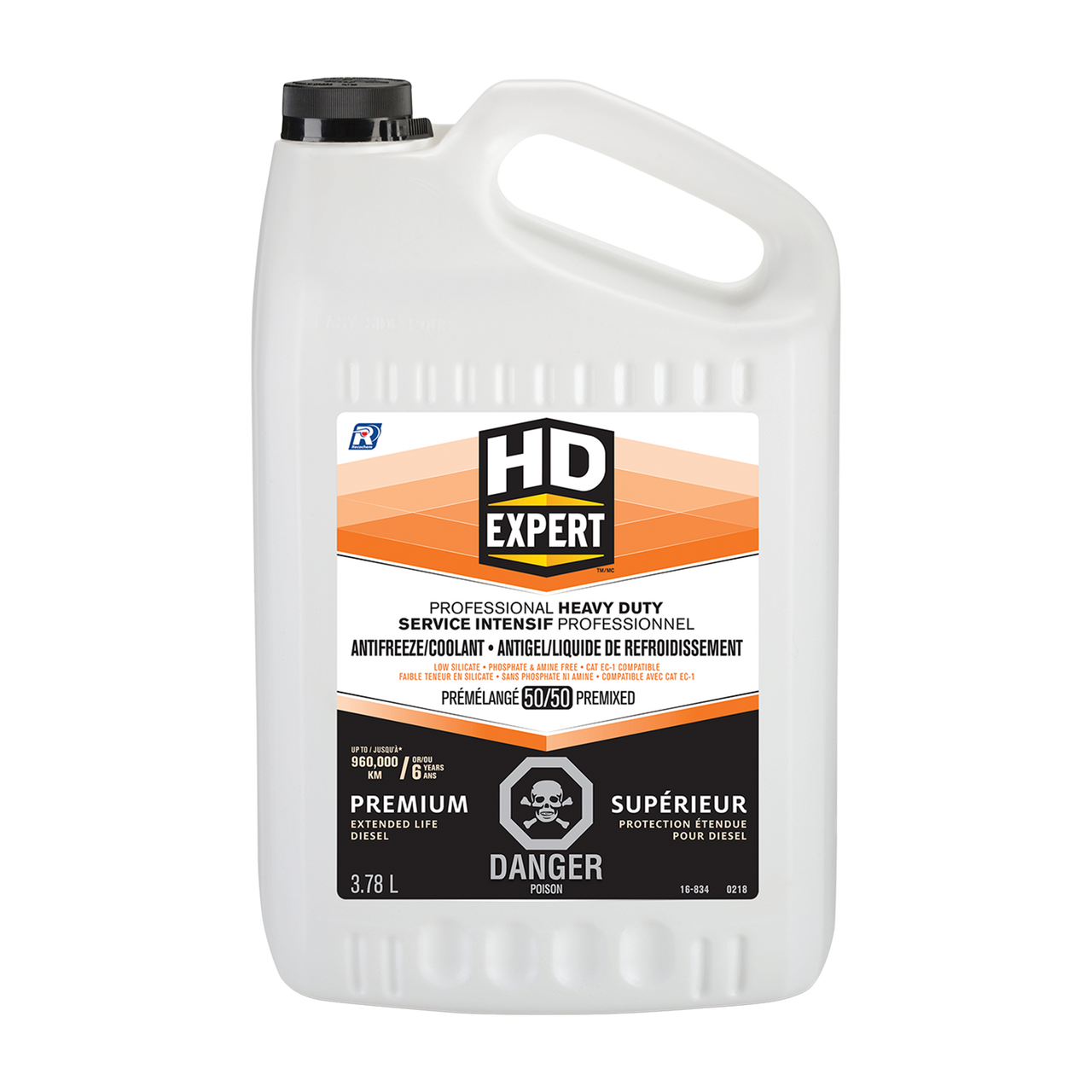 HD Expert 50/50 Pre-Diluted Extended Life Heavy Duty Antifre