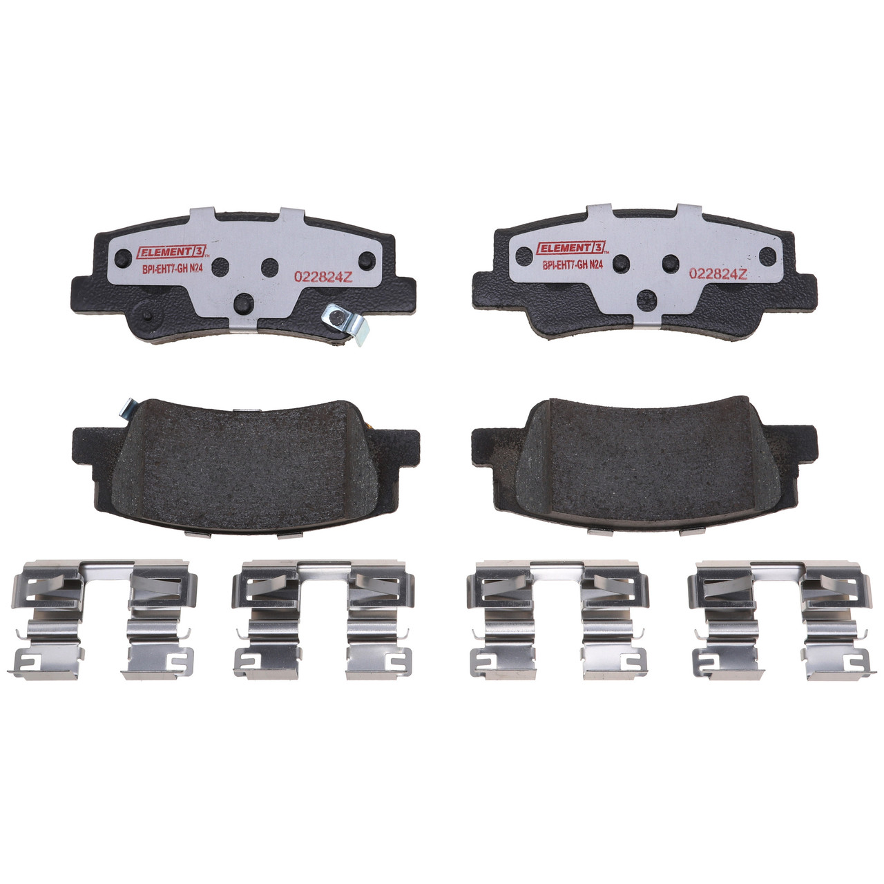 Raybestos Brakes EHT Hybrid Rear Brake Pad Set