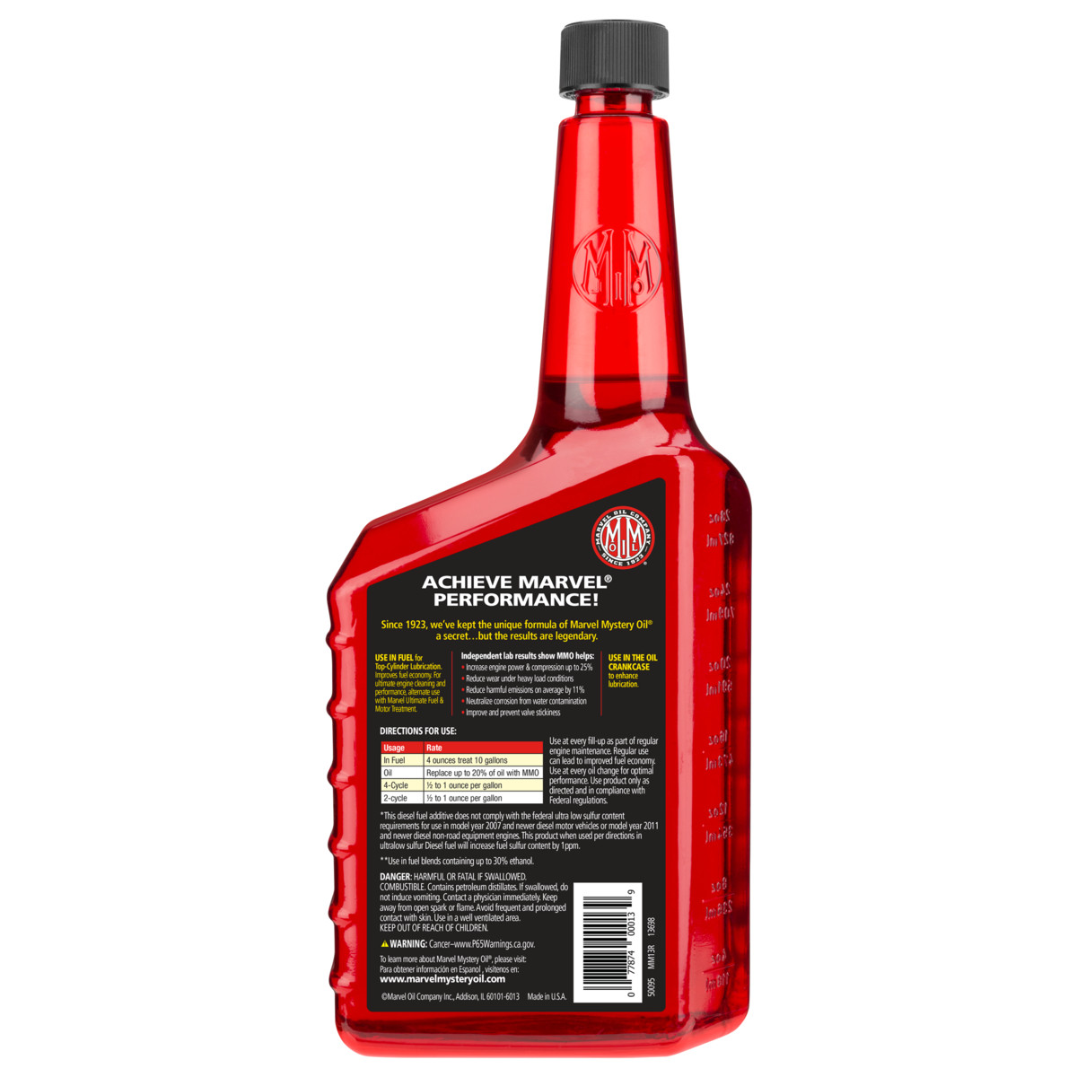 Marvel Mystery Oil Marvel Mystery Oil, Oil Enhancer & Fuel