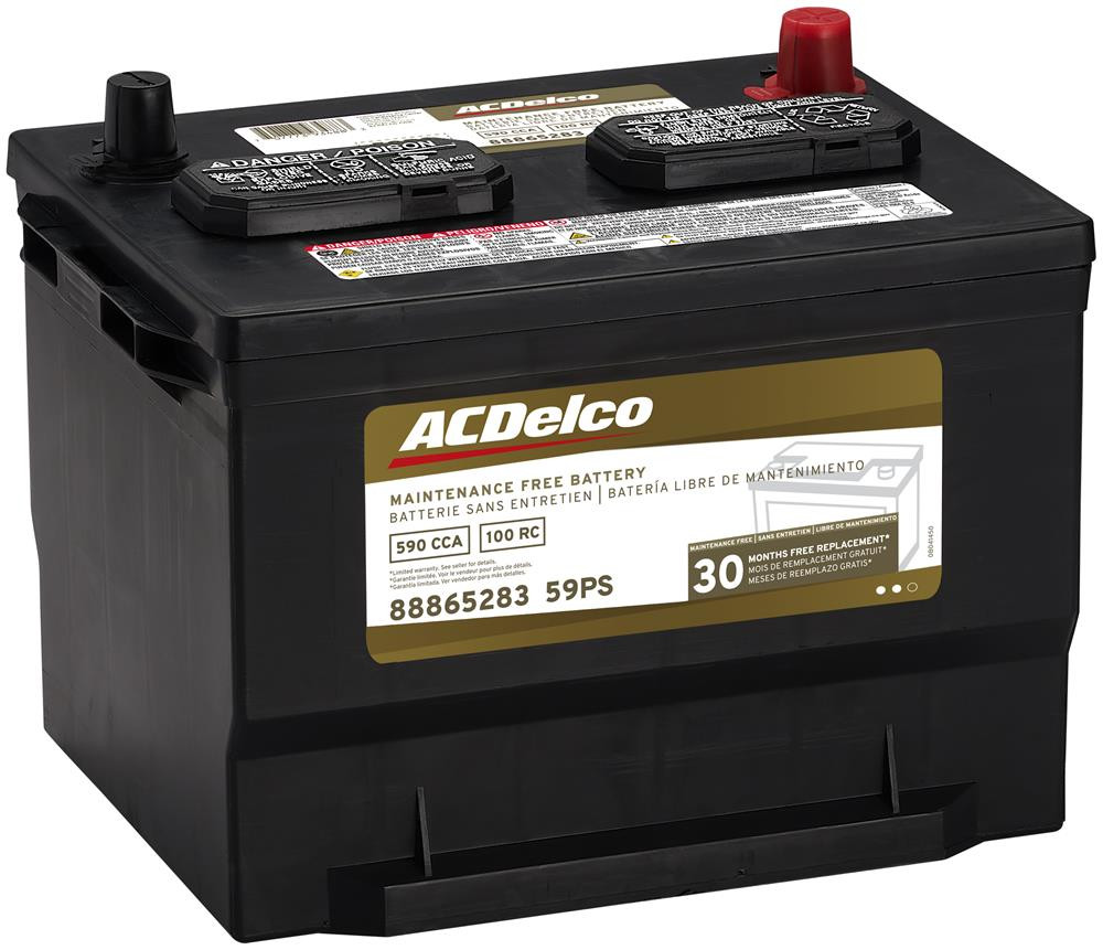 ACDelco Battery, BCI Group 59, 30 Month Warranty, CCA 590