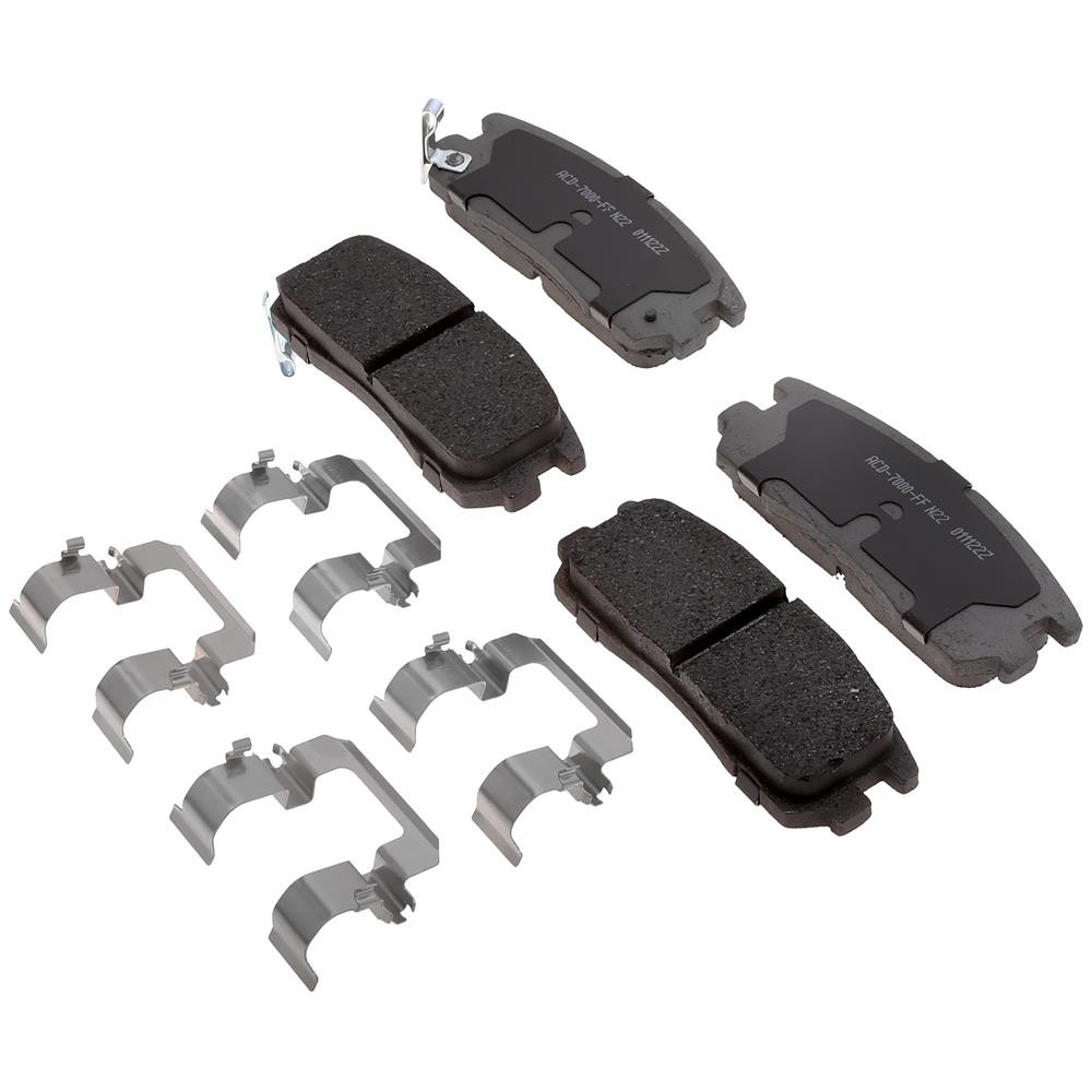 ACDelco Silver (Advantage) Ceramic Rear Disc Brake Pad