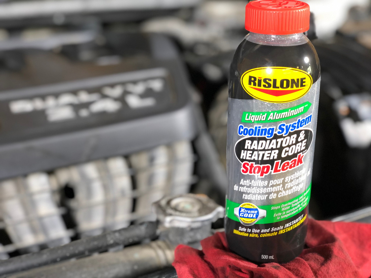 Rislone Liquid Aluminum Radiator & Heater Core Stop Leak - 5