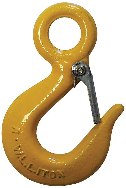 Dynaline Alloy Eye Hoist Hook 2 Ton Grade 80
