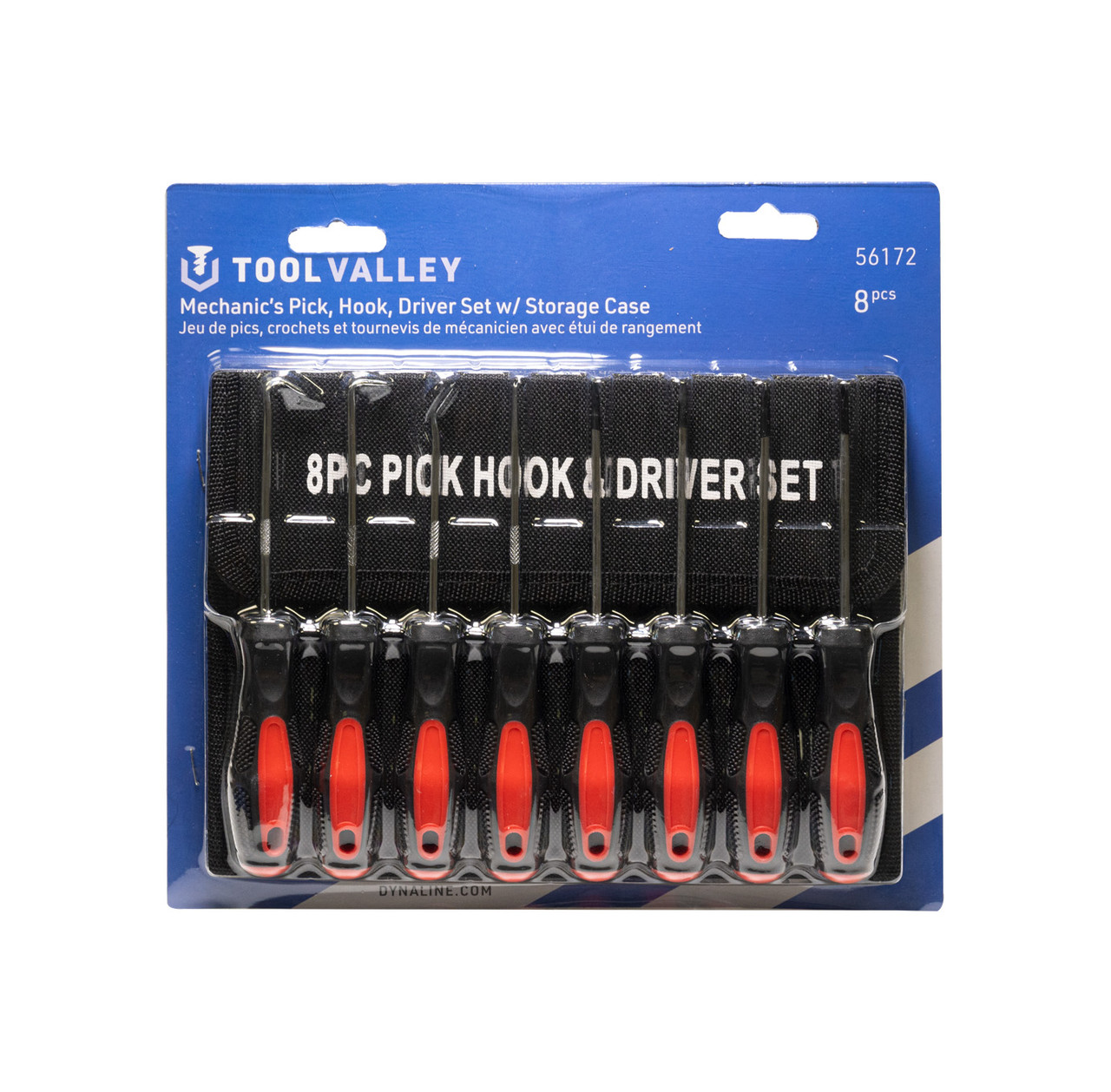 Tool Valley Pick, Hook & Driver Set Tool Cache Blue Table
