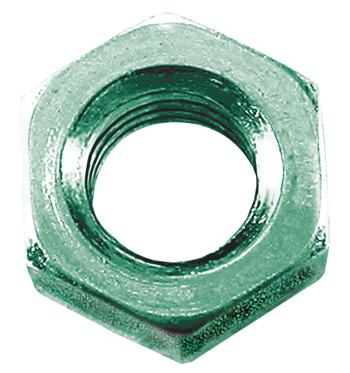 Paulin M12-1.25 Metric Finished Hex Nuts Zinc-Green Class 8