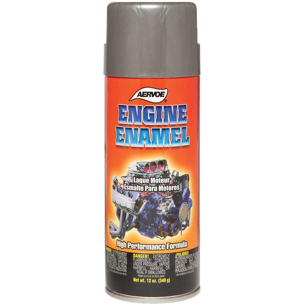 Aervoe Industrial Paint Engine Enamel, Steel Blast Gray - 34