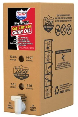 Lucas Oil Products Heavy Duty 75W140 Synthetic Gear Oil - 22
