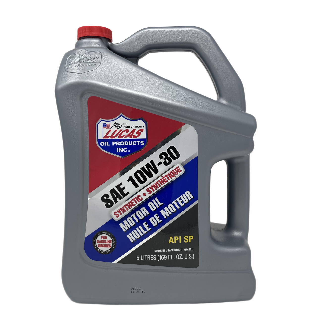 Lucas Oil Products SAE 10W30 Synthetic Engine Oil - 5L