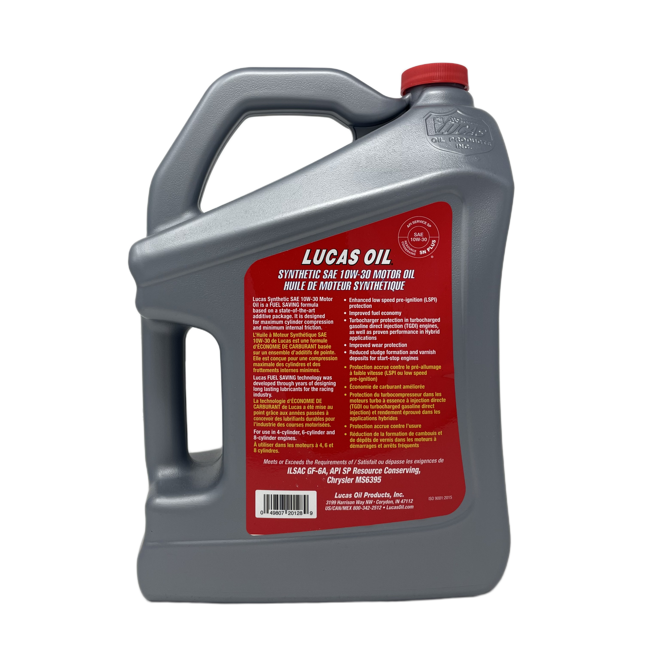 Lucas Oil Products SAE 10W30 Synthetic Engine Oil - 5L