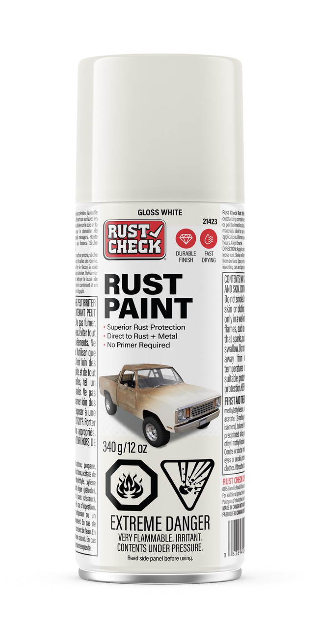 Rust Check Rust Paint White - 340g
