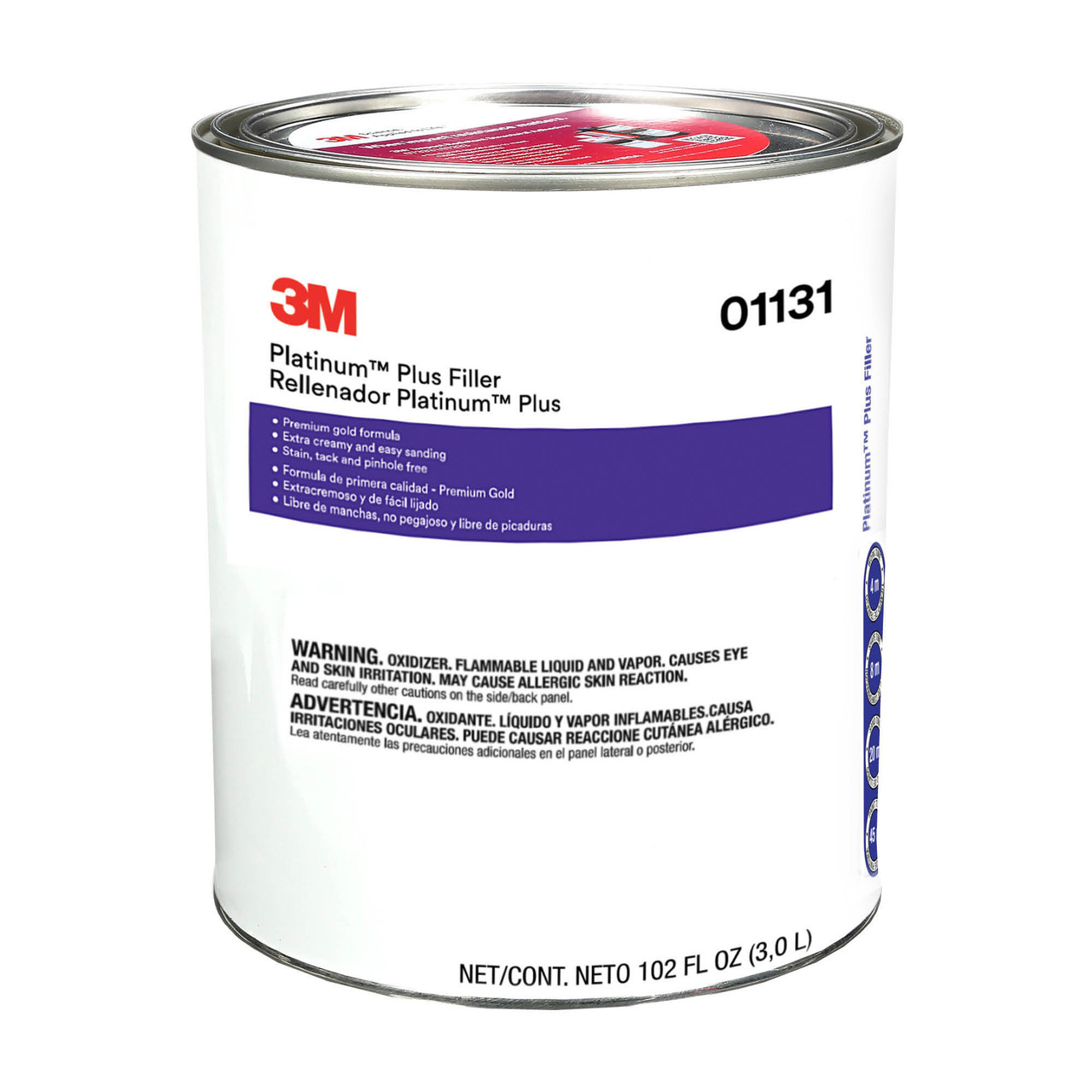 3M Platinum™ Plus Filler - 3.78L