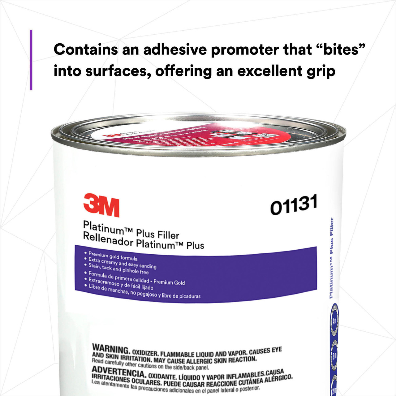3M Platinum Plus Filler - 3.78L