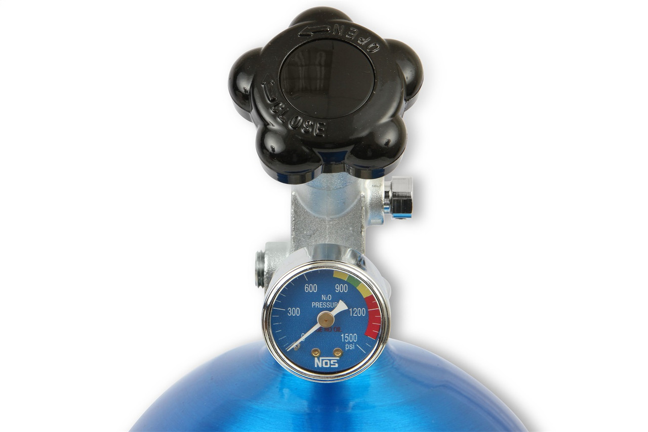 NOS/Nitrous Oxide System 10 lb Nitrous Bottle w/ NOS Blue Fi
