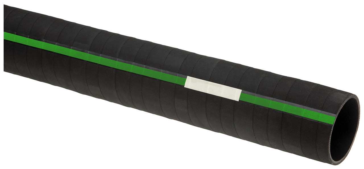 Gates 1-3/4" I.D.- 75 PSI, Green Stripe 2-Ply Straight Coola