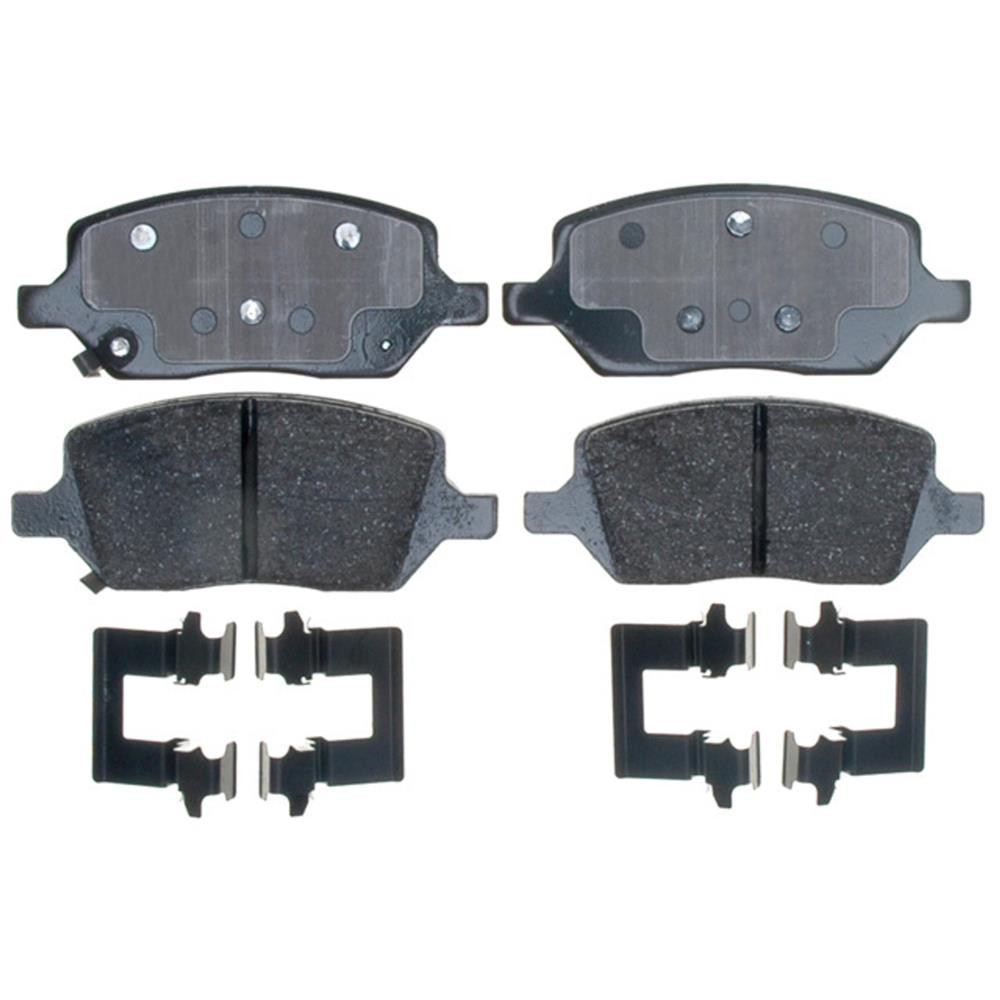 ACDelco Gold (Professional) Ceramic Rear Disc Brake Pad Set