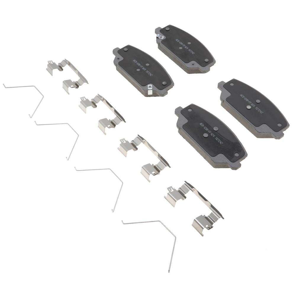 ACDelco Silver (Advantage) Semi-Metallic Disc Brake Pad Set