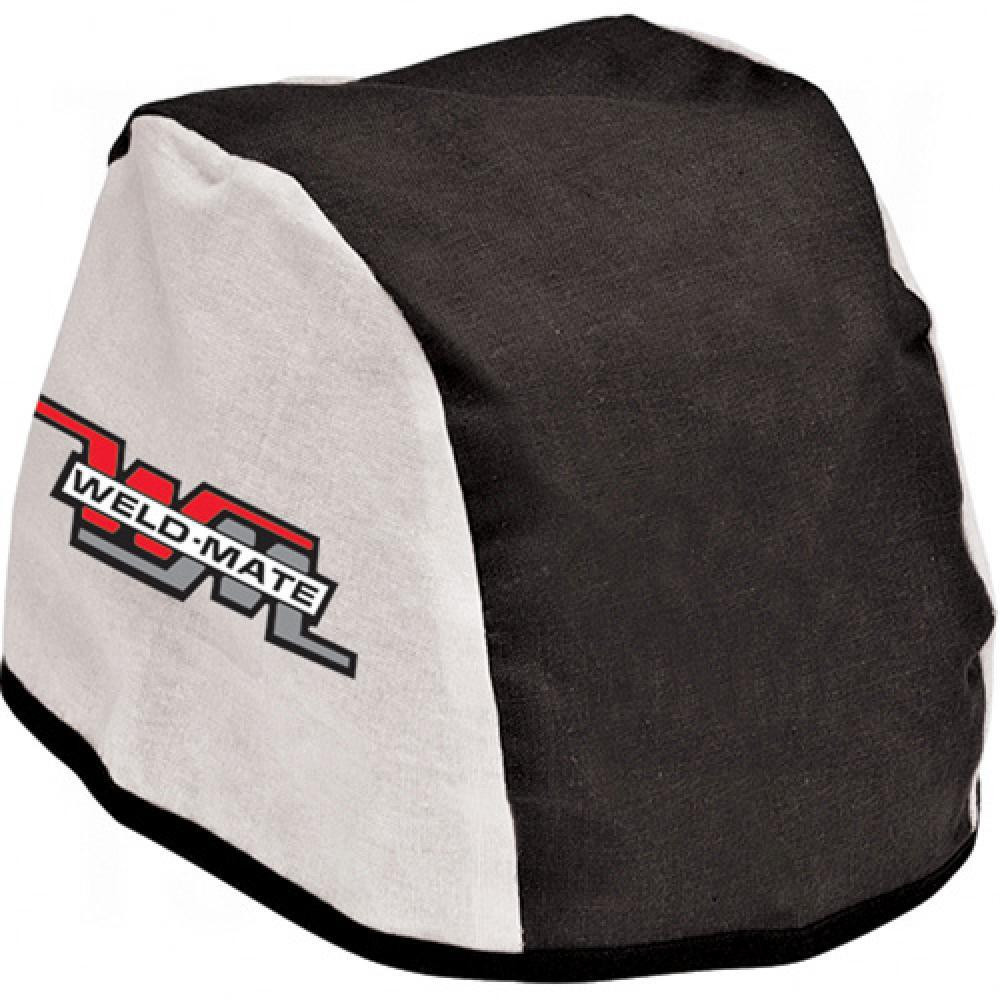 Weld-Mate Cotton Welder's Beanie, One Size, Black/White