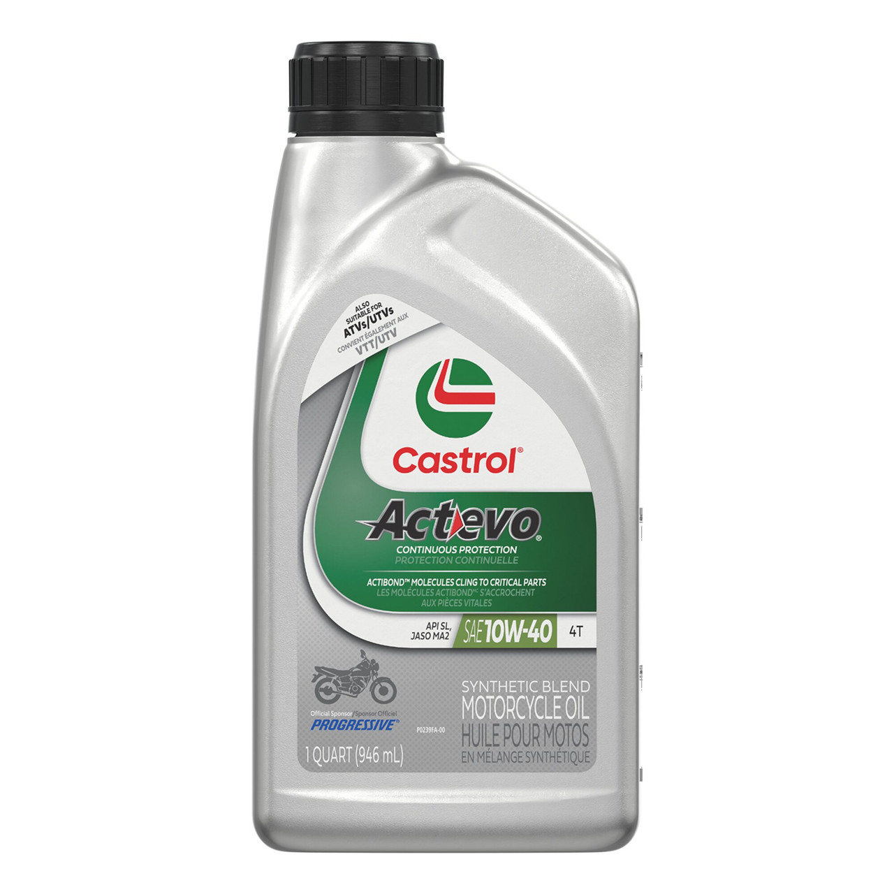 Castrol Actevo XTra 4T - 4 Stroke 10W40 Semi-Synthetic Engin