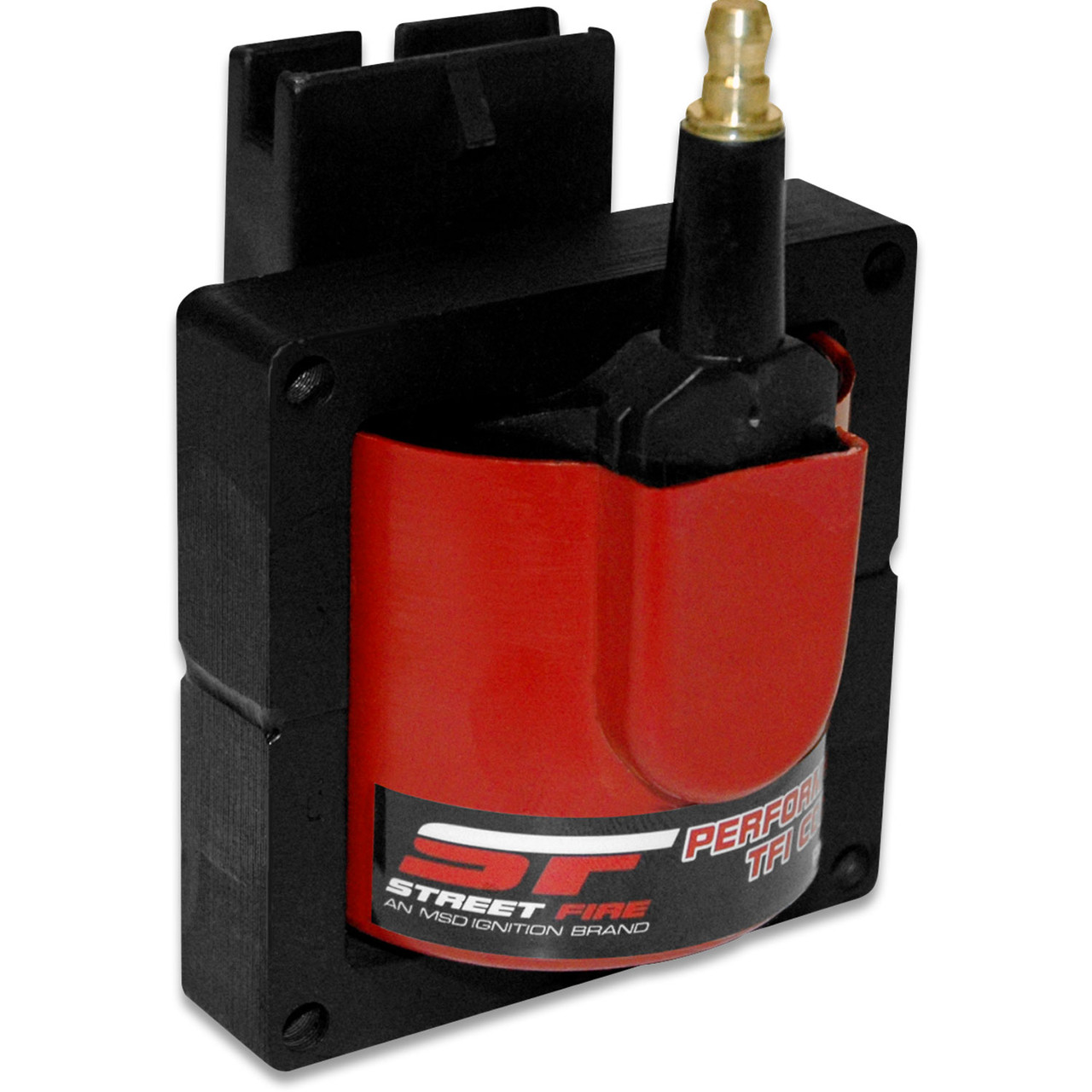 MSD Street Fire Ignition Coil, Ford TFI Style - Red
