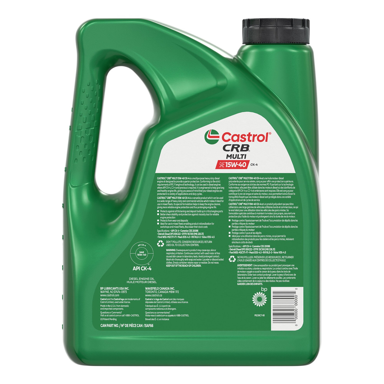 Castrol CRB Multi 15W40 CK4 Diesel Conventional Engine Oil