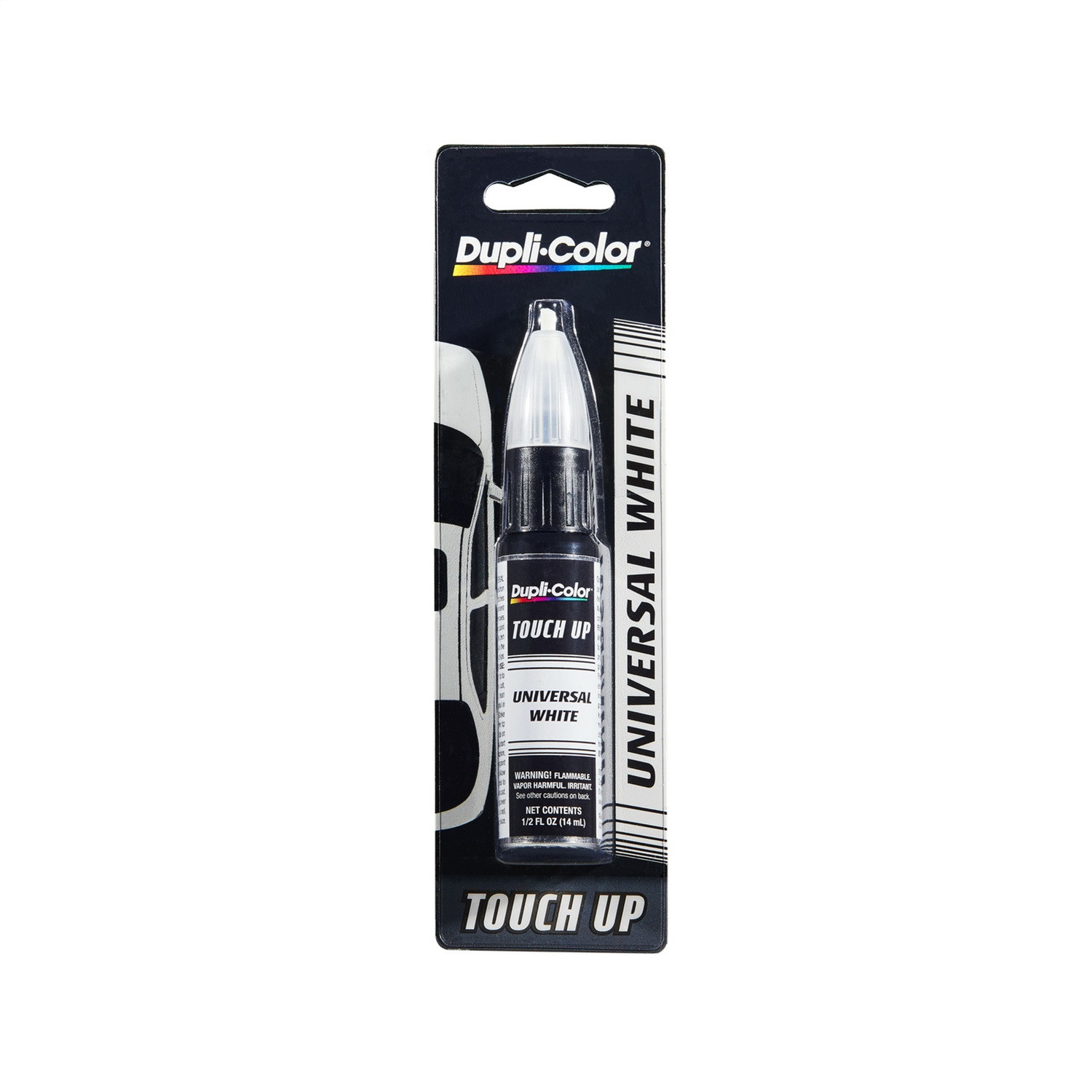 Duplicolor Premium Automotive Paint Universal White, Pen-Tip