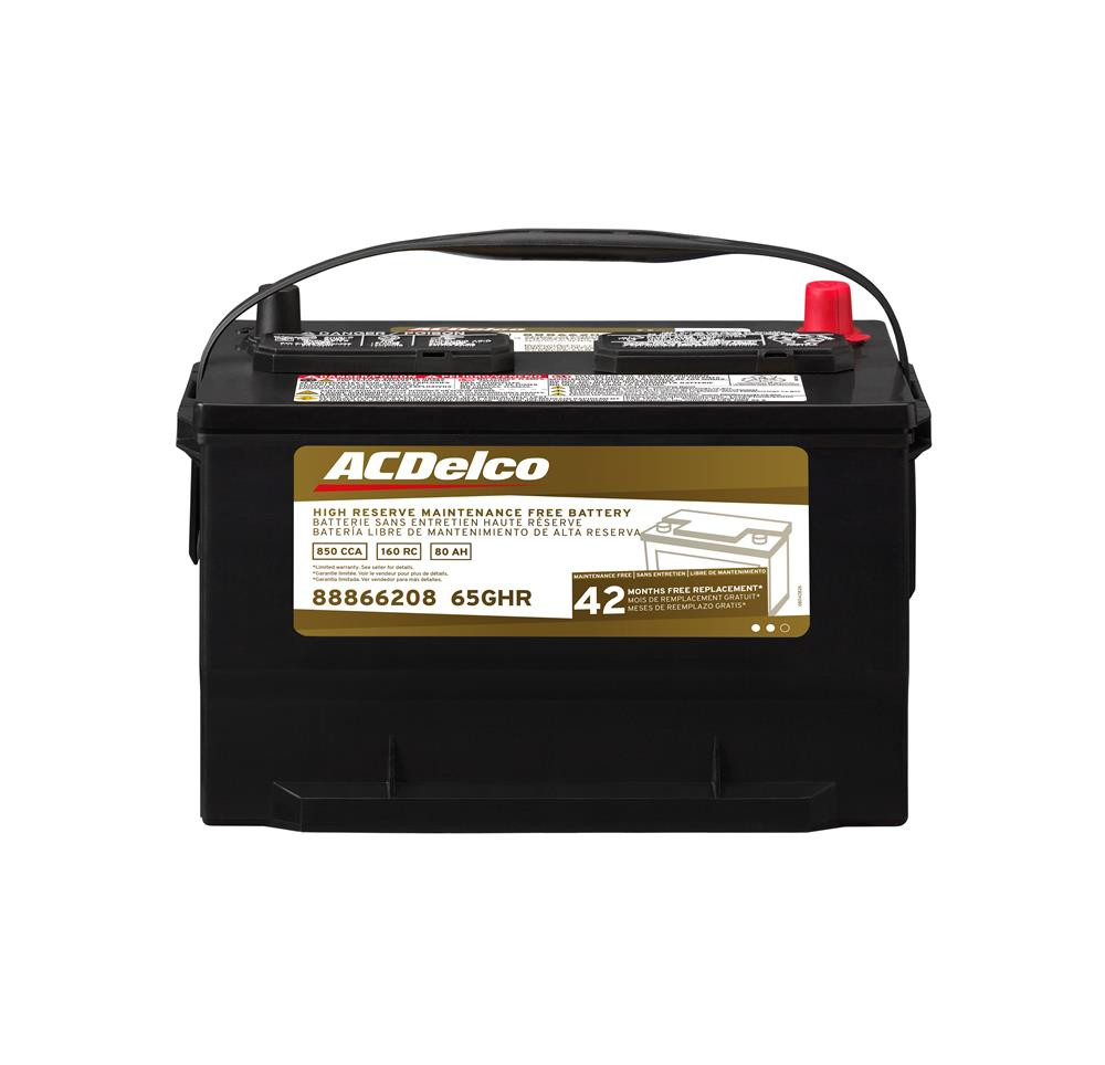 ACDelco Battery, BCI Group 65, 42 Month Warranty High Reserv
