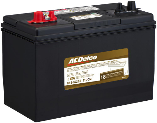 ACDelco Battery, BCI Group 31, 18 Month Warranty Heavy Duty