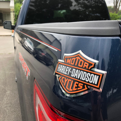 Chroma Graphics Harley Davidson B&S Aluminum Decal