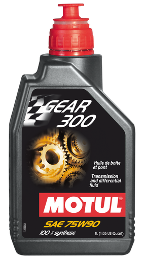 Motul Gear 300 Ester Based 75W90 Synthetic Manual Transmissi