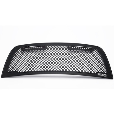 Putco Boss Grille, Black Powdercoat Lighted, 15'-19' Ram 250